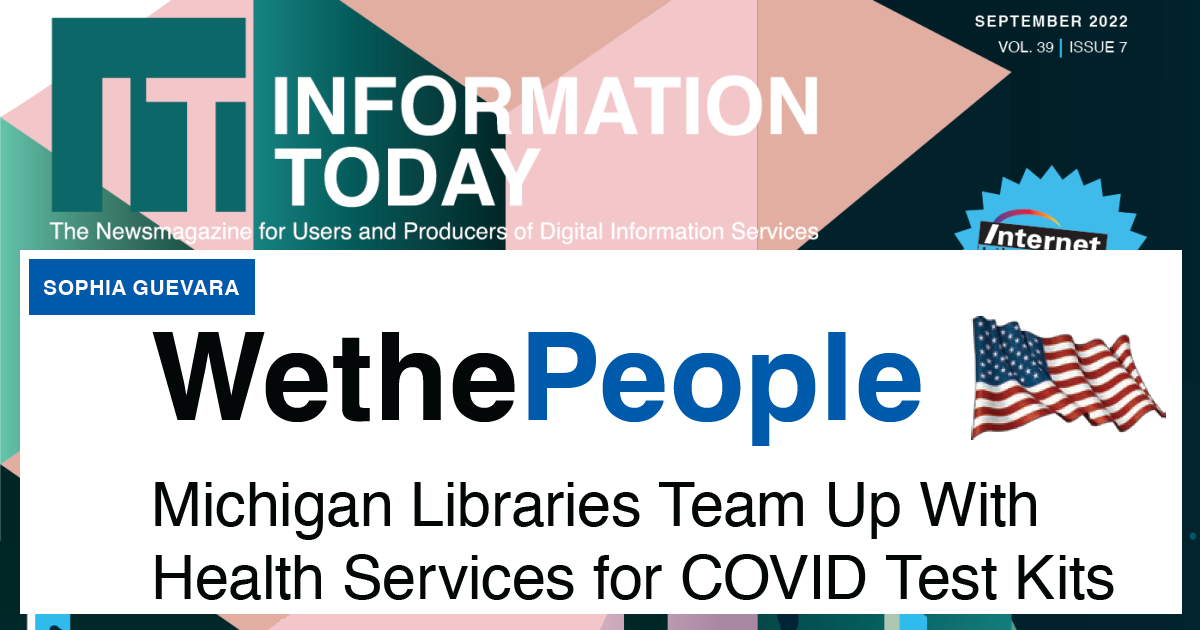 WE THE PEOPLE - Michigan Libraries Team Up With Health Services for ...