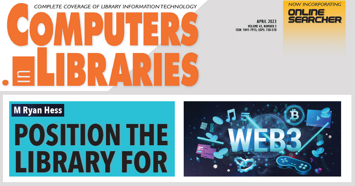 FEATURE - Position the Library for Web3: How Blockchain and the ...