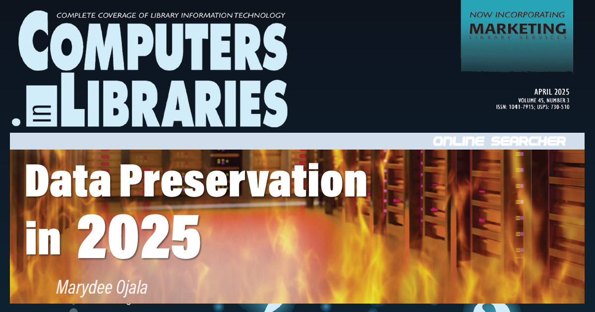 FEATURE - Data Preservation in 2025