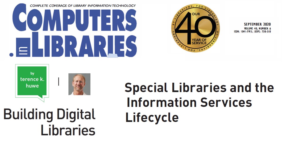 BUILDING DIGITAL LIBRARIES - Special Libraries and the Information ...