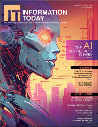 Information Today, Inc. - Information Today, The Newsmagazine for Users ...