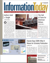 Information Today, Inc. - Information Today, The Newspaper for Users ...