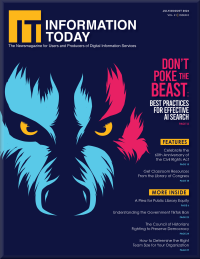 Information Today, Inc. - Information Today, The Newsmagazine for Users ...